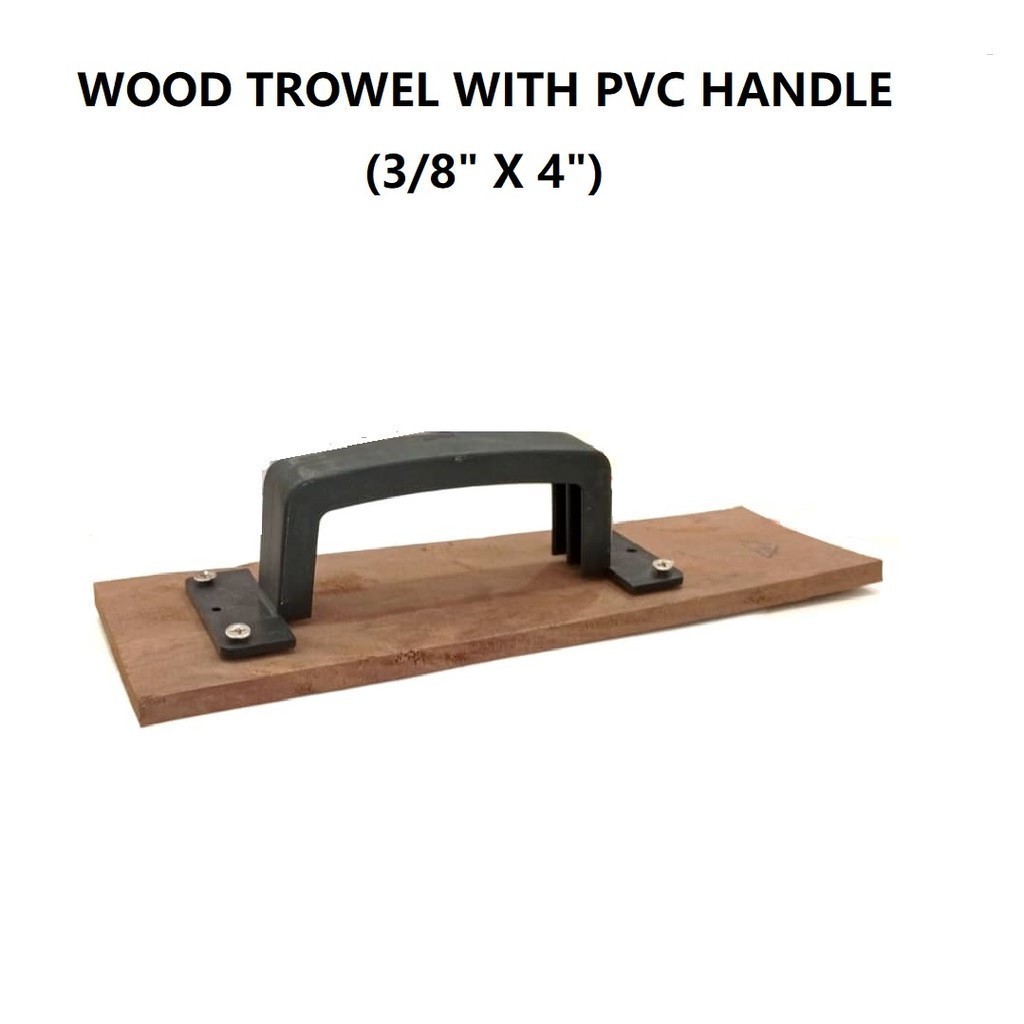 Wood Trowel With PVC Handle (3/8" x 4") | Shopee Malaysia