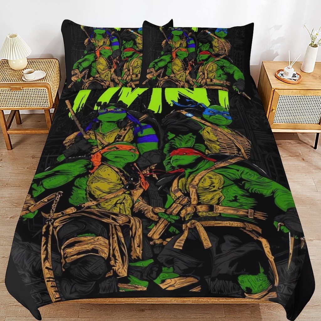 Teenage Mutant Ninja Turtles 3in1 individuation Pattern Polycotton ...