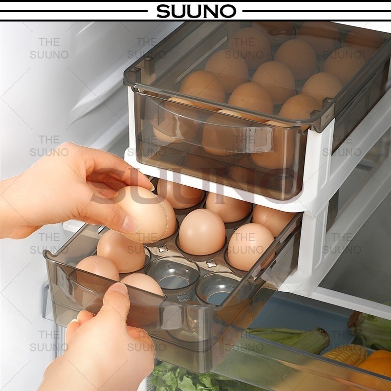 Offer Multi-Layer Egg Storage Box Container 15-30 grid egg box egg ...
