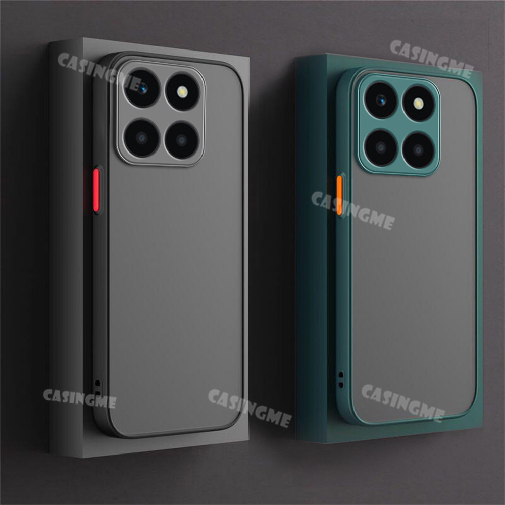 HONOR 200 Smart 5G 2024 Shockproof transparent matte phone case For ...