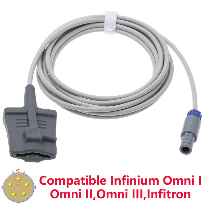 Digital PD Spo2 Sensor Compatible with Infinium Omni I Omni II Omni III Infitron Monitor 5Pin 40 ...