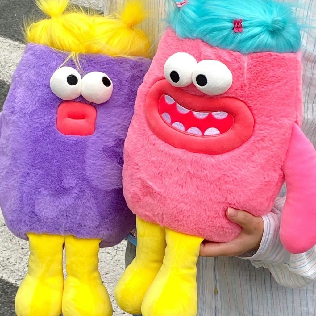 Dopamine Dudu Changeable Hairstyle Long Tongue Monster Three Teeth ...