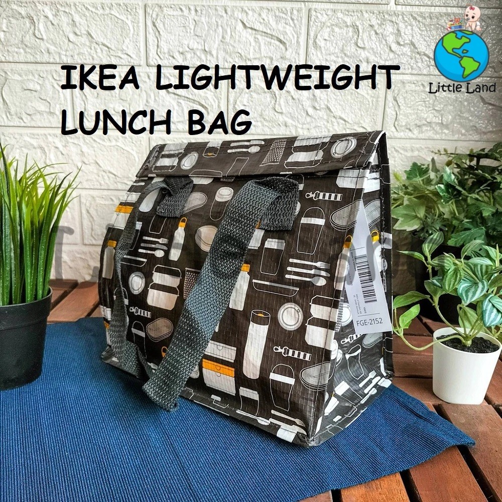 IKEA Outdoor/Indoor Lunch Bag 25x16x27cm / Picnic Bag / School Bento ...