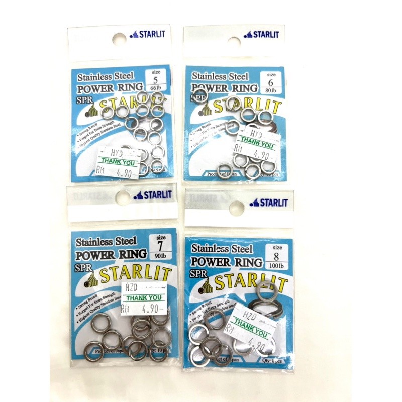 STARLIT STAINLESS STEEL POWER RING SPR 🔥Ready Stock🔥 100% Original🔥 ...