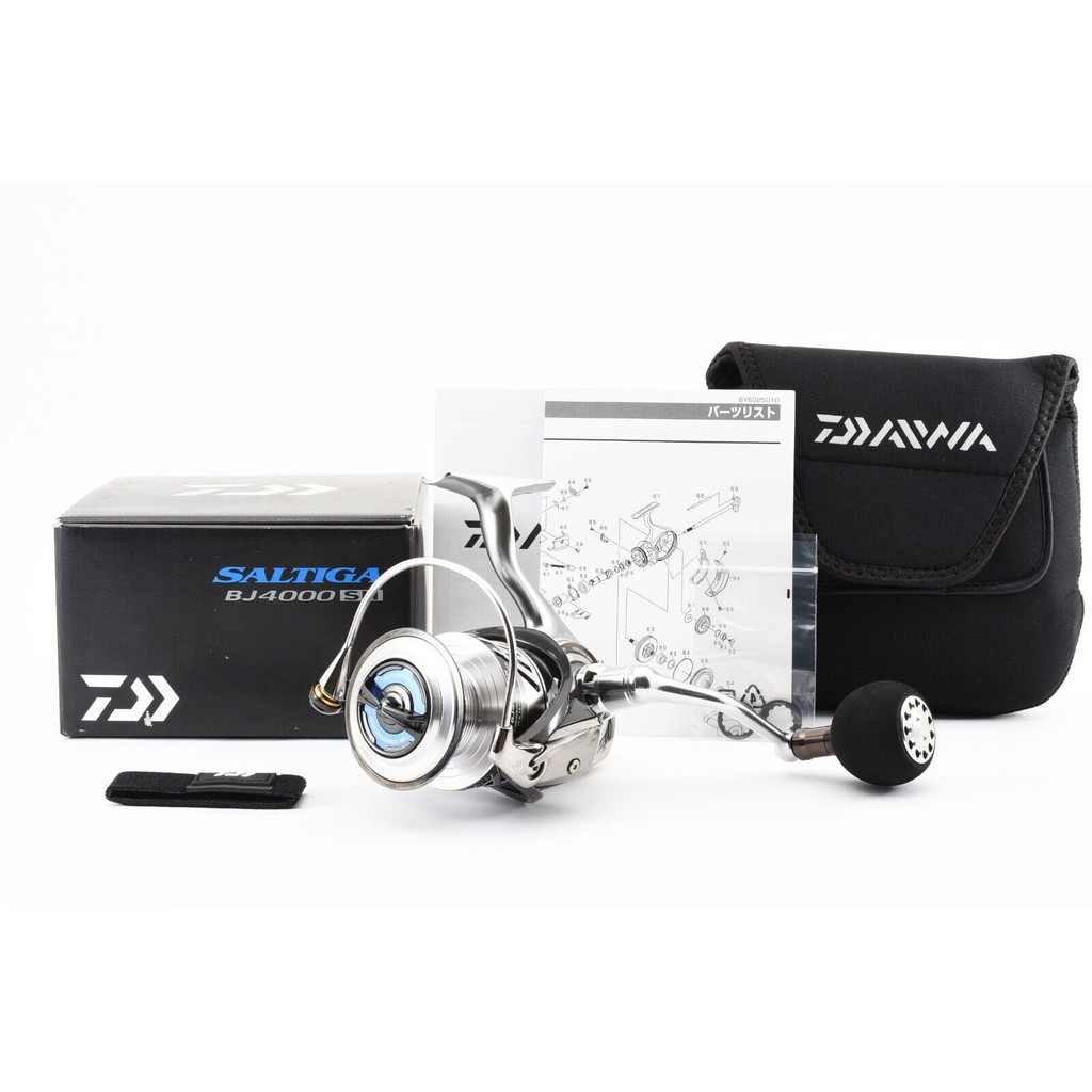 DAIWA SALTIGA BJ-4000, BJ-4000SH SPINNING REEL 🔥Ready Stock🔥 100% Original🔥 Free gift | Shopee ...