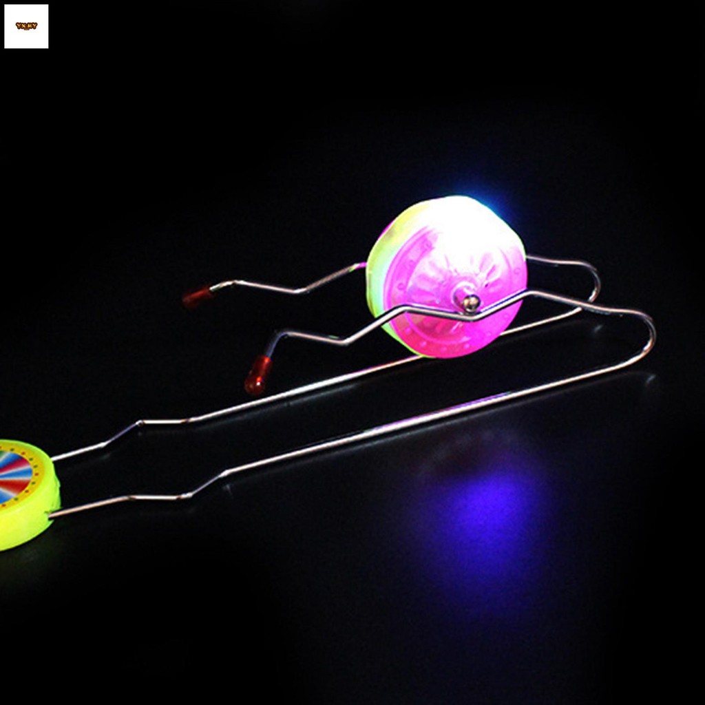 Retro Light Up Gyro Wheels Plastic Magic Track Light Up Glow Yoyo Toys | Shopee Malaysia