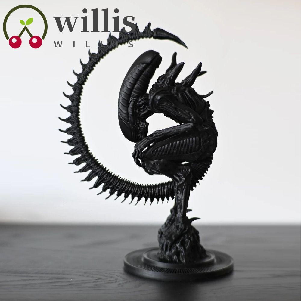 WILLIS Xenomorph Model, 3D Printing Alien Romulus Xenomorph Figure ...