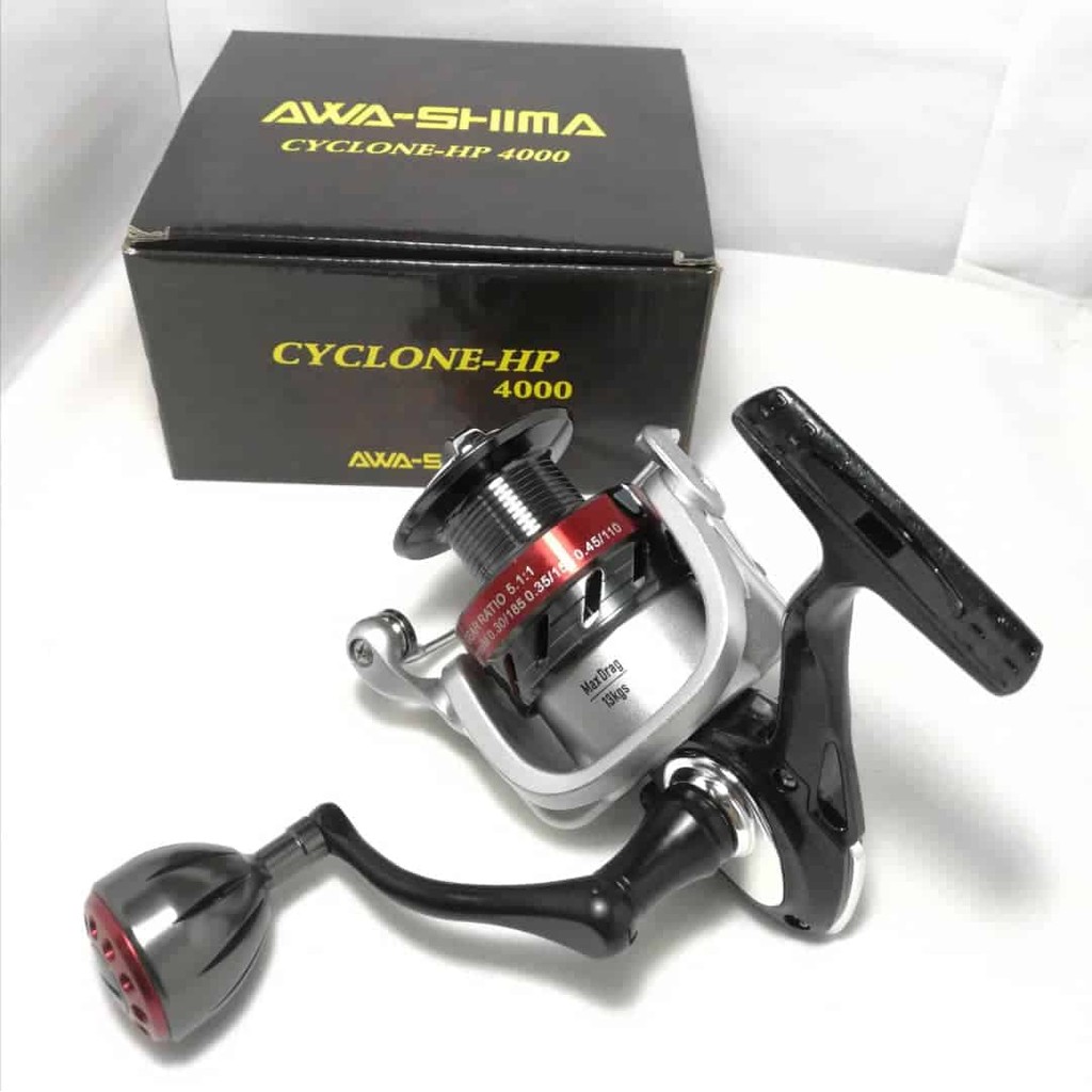 AWA-SHIMA CYCLONE HP SPINNING REEL 2000, 4000, 6000 🔥Ready Stock🔥 100% ...