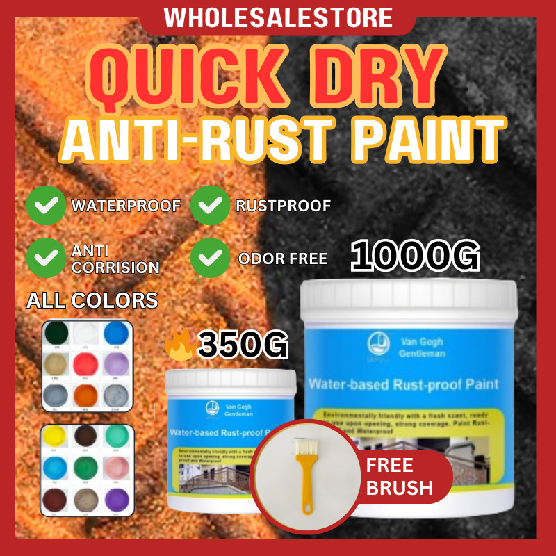 350/1000G Multiple Colors Anti Rust Paint For Metal Anti Rust Primer ...