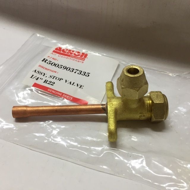 *Ready Stock*Acson 1/4” Aircond Stop Valve (Service Valve) R22 ...