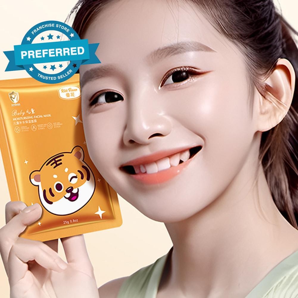 Children's Facial Mask Moisturizing Soft And Smooth Skin And Mask ...