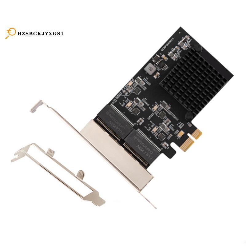PCIE X1 Gigabit Network Card RTL8111H 4 Port Gigabit Server Network ...