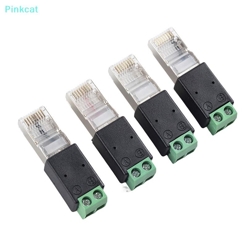 Pinkcat Rj45 To Rs485 Converter Rj45 Terminal Adapter Rj45 To Rs485