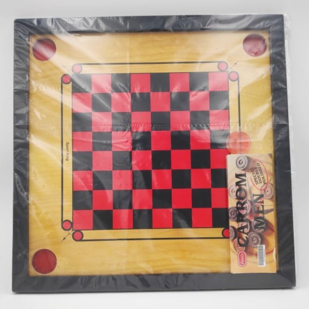 SK100 Carrom Board (Free Carrom Striker, Carrom Seed) | Shopee Malaysia