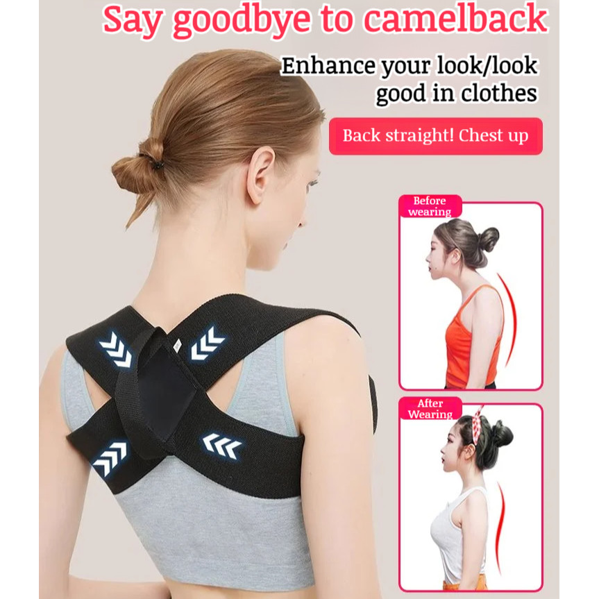 ⚡MY HOT⚡【New Hunchback Correction Strap】全新驼背矫正带Korea back orthosis/Anti ...