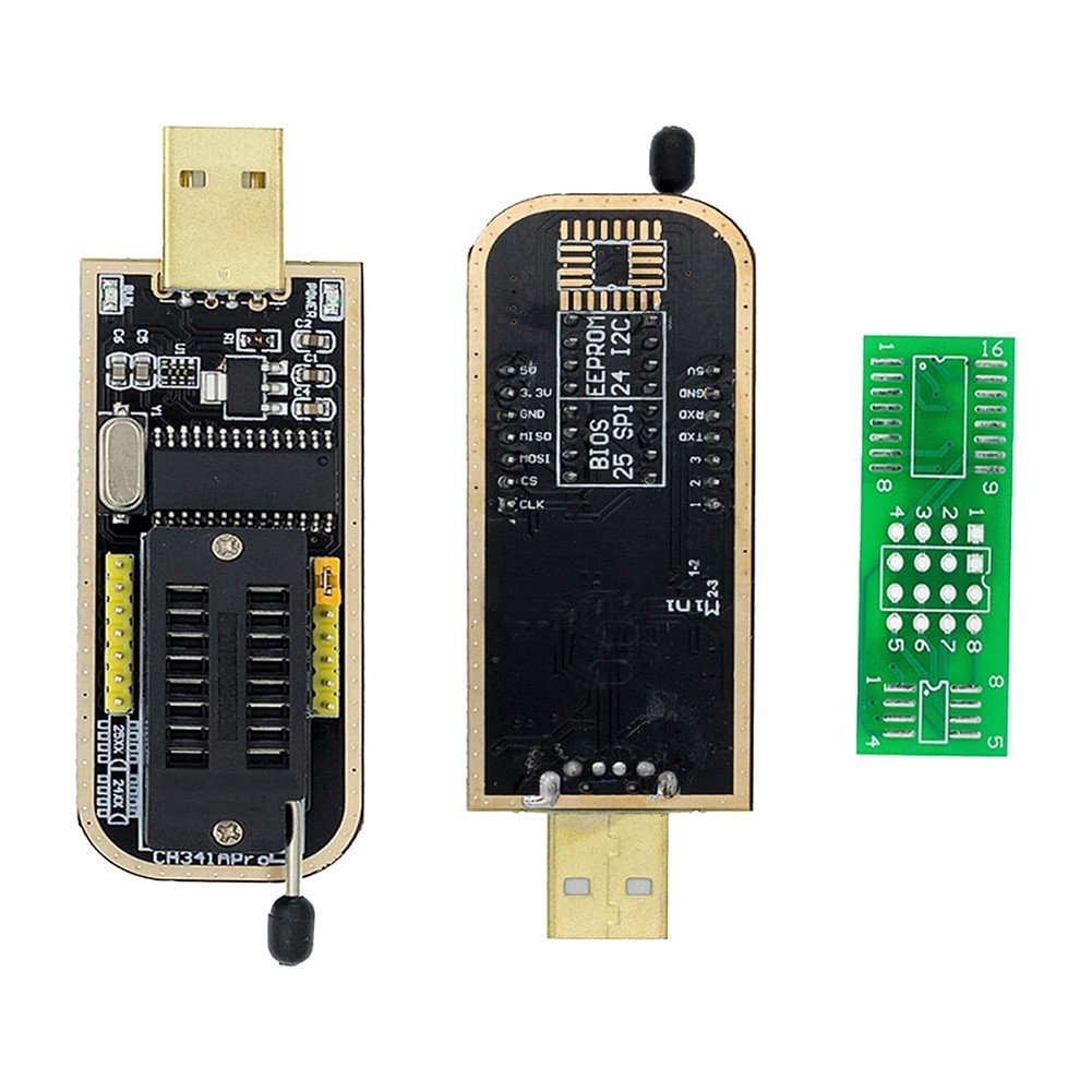USB Programmer CH341A 24 25 Series Flash Module STC Flash ...