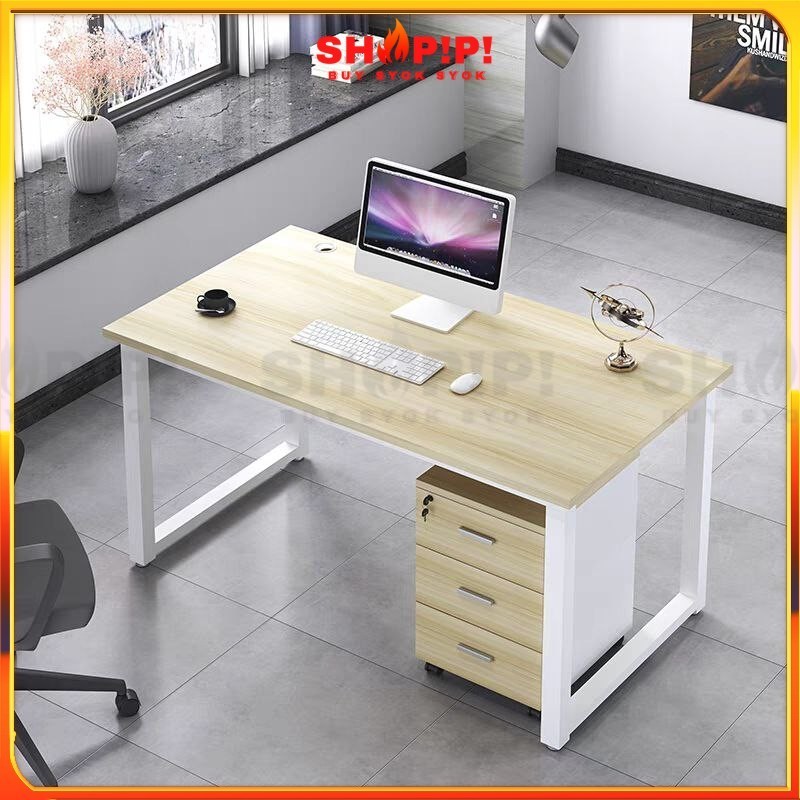 Shopipi 120x60 Drawer Office Table Computer Laptop Desk Study Table ...