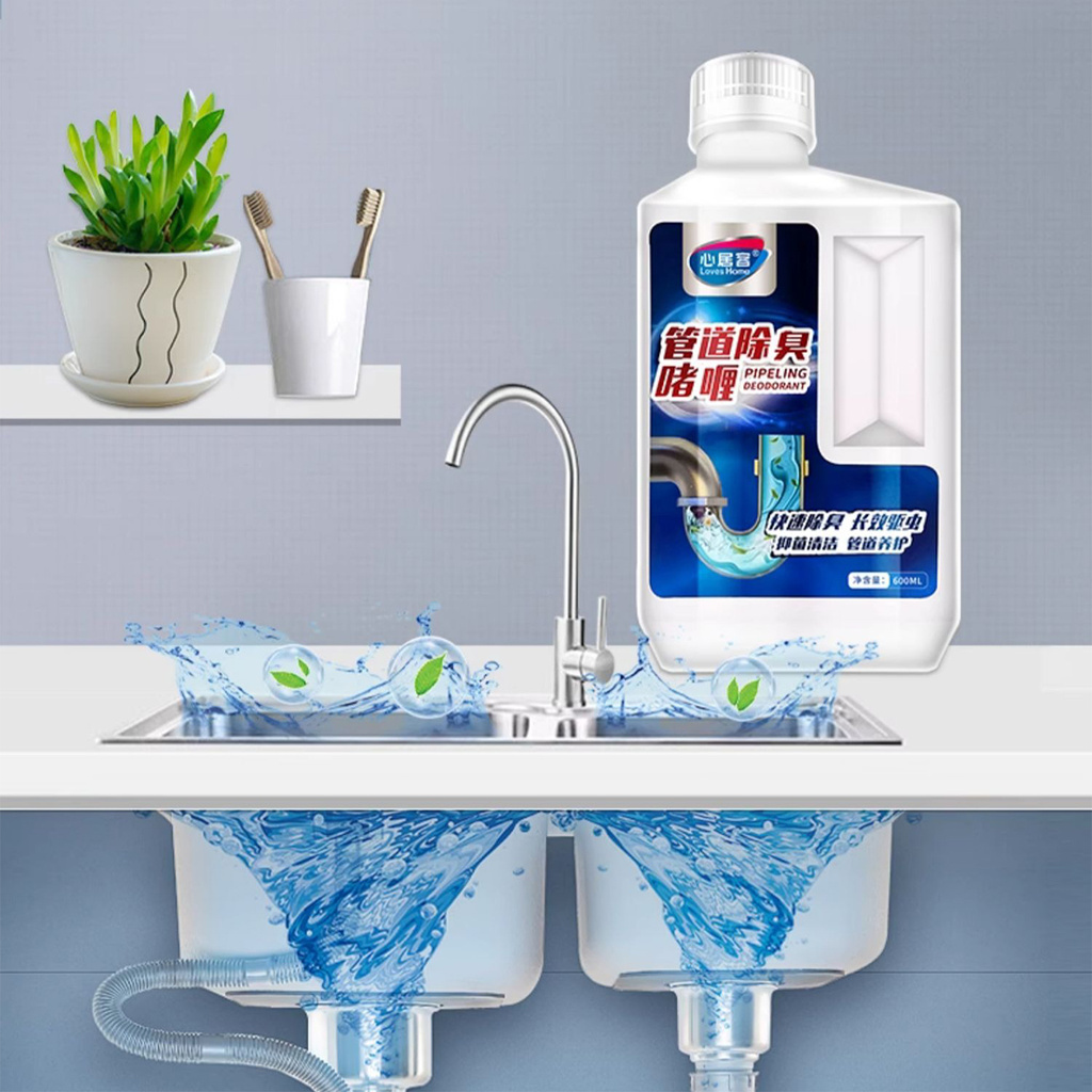 Pipe Deodorant Toilet bowl deodorizer cleaner Clog Remover Drain Pipe ...