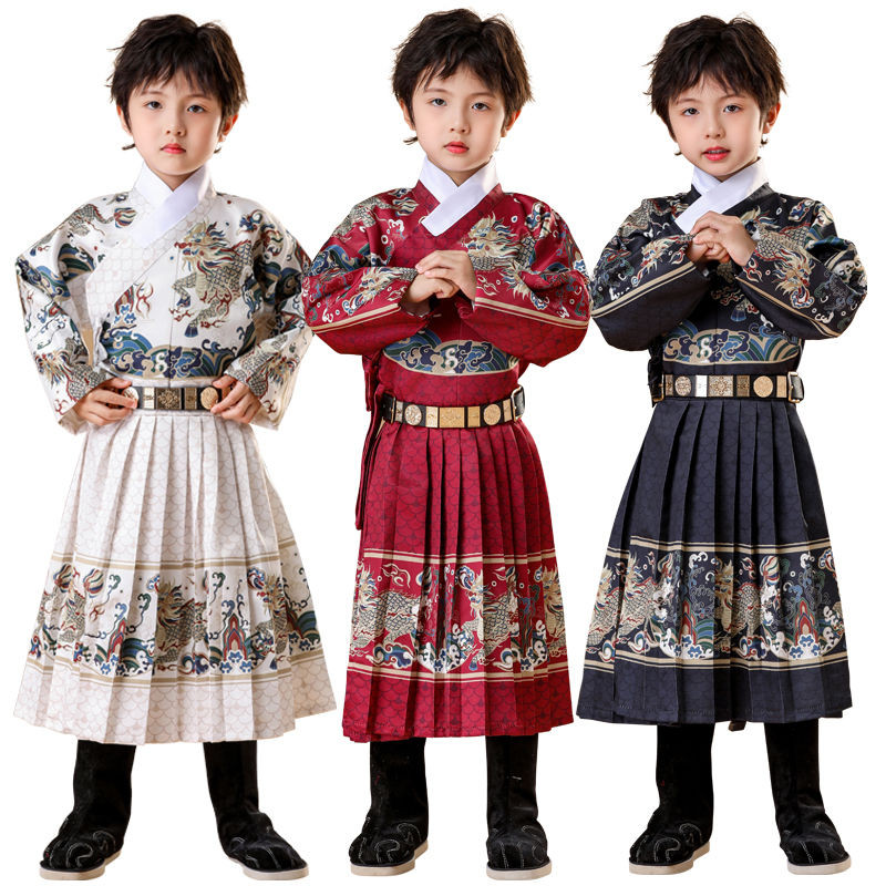 [Spot First delivery] Boys Flying Fish Costume Ming Made Jin Yiwei ...
