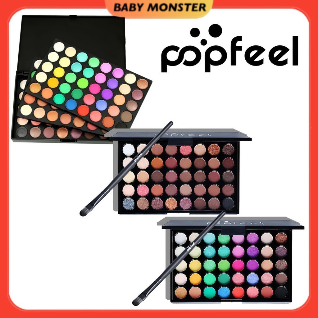 🔥HARGA BORONG 🔥BMS 120 & 40 Colors Matte Luminous Eye Shadow Palette ...