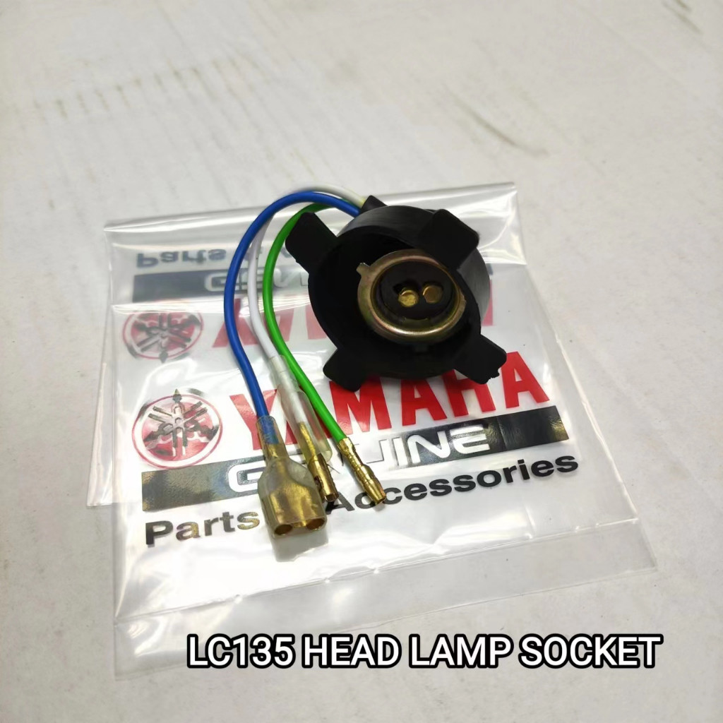 YAMAHA LC135 V1 V2 V3 LC 135 EVOZ EVO Z HEAD LAMP SOCKET SOKET LAMPU DEPAN | Shopee Malaysia