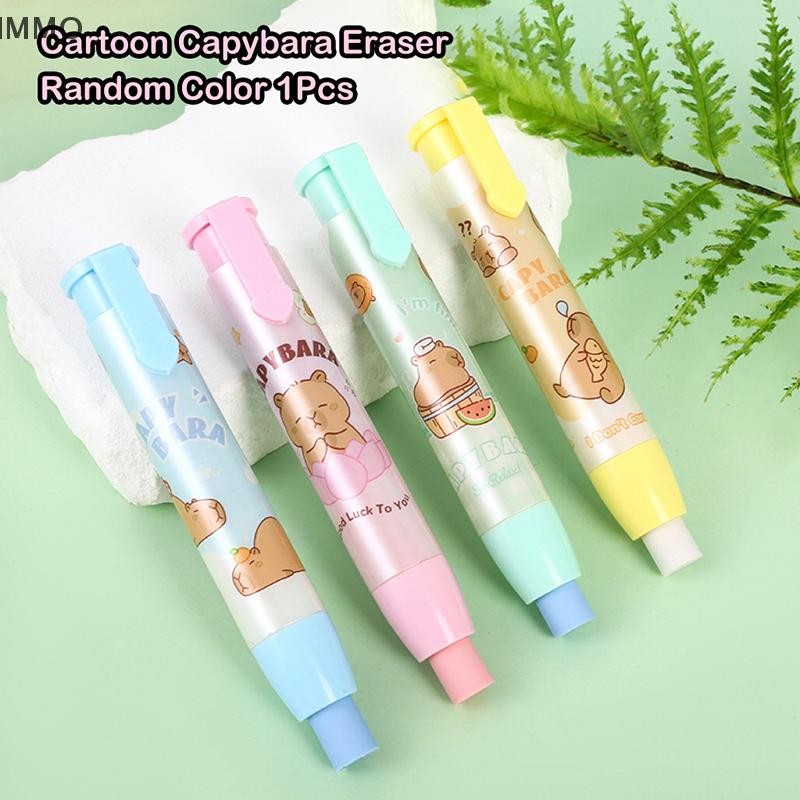 im Creative Cute Capybara Erasers Cartoon Novelty Pen Shaped Rubber ...