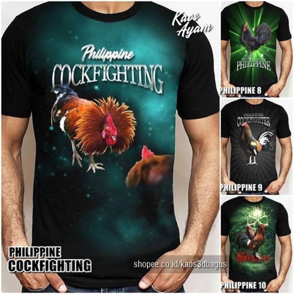 2024 fashion ROCK FIGHTING T-SHIRTS [UNK] PHILIPPINE CHICKEN T-Shirt ...