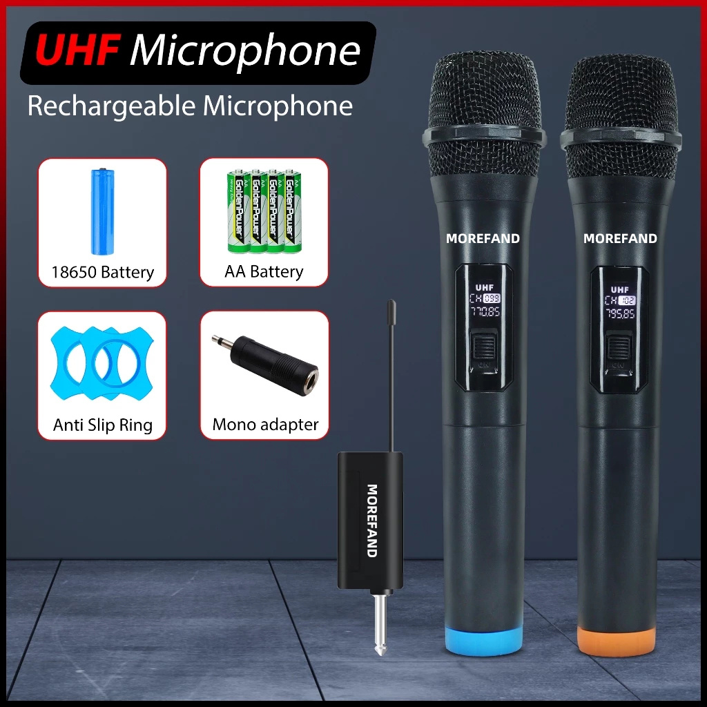 Wireless Microphone Uhf Wireless Microphone Handheld Microphone ...