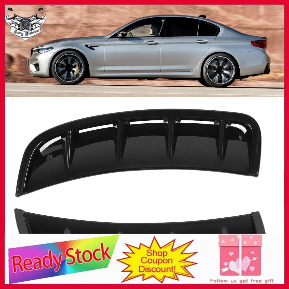 Sunnyhousess Front Bumper Side Canard High Performance ABS Plastic Air ...