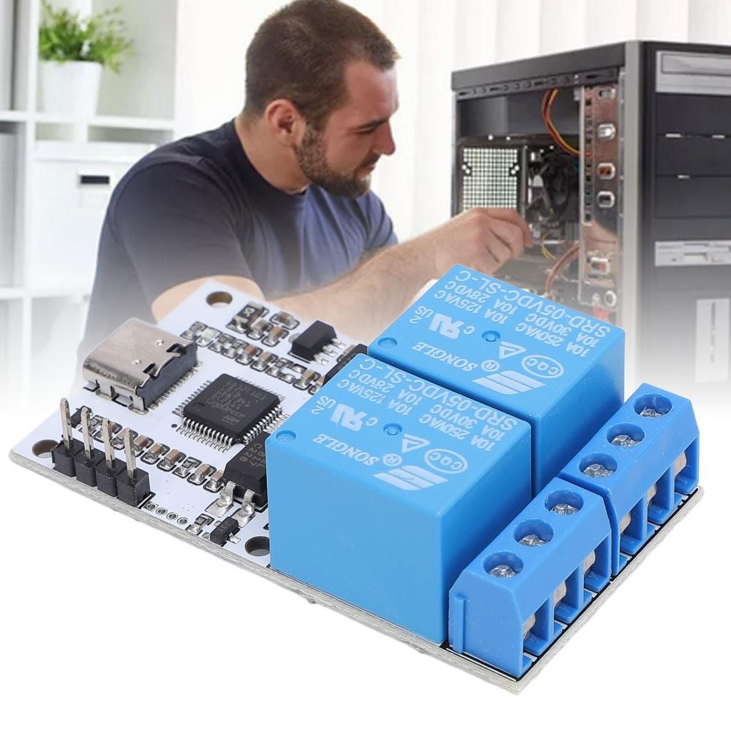 Maib USB To Serial Control Module TYPE C Interface Relay ...