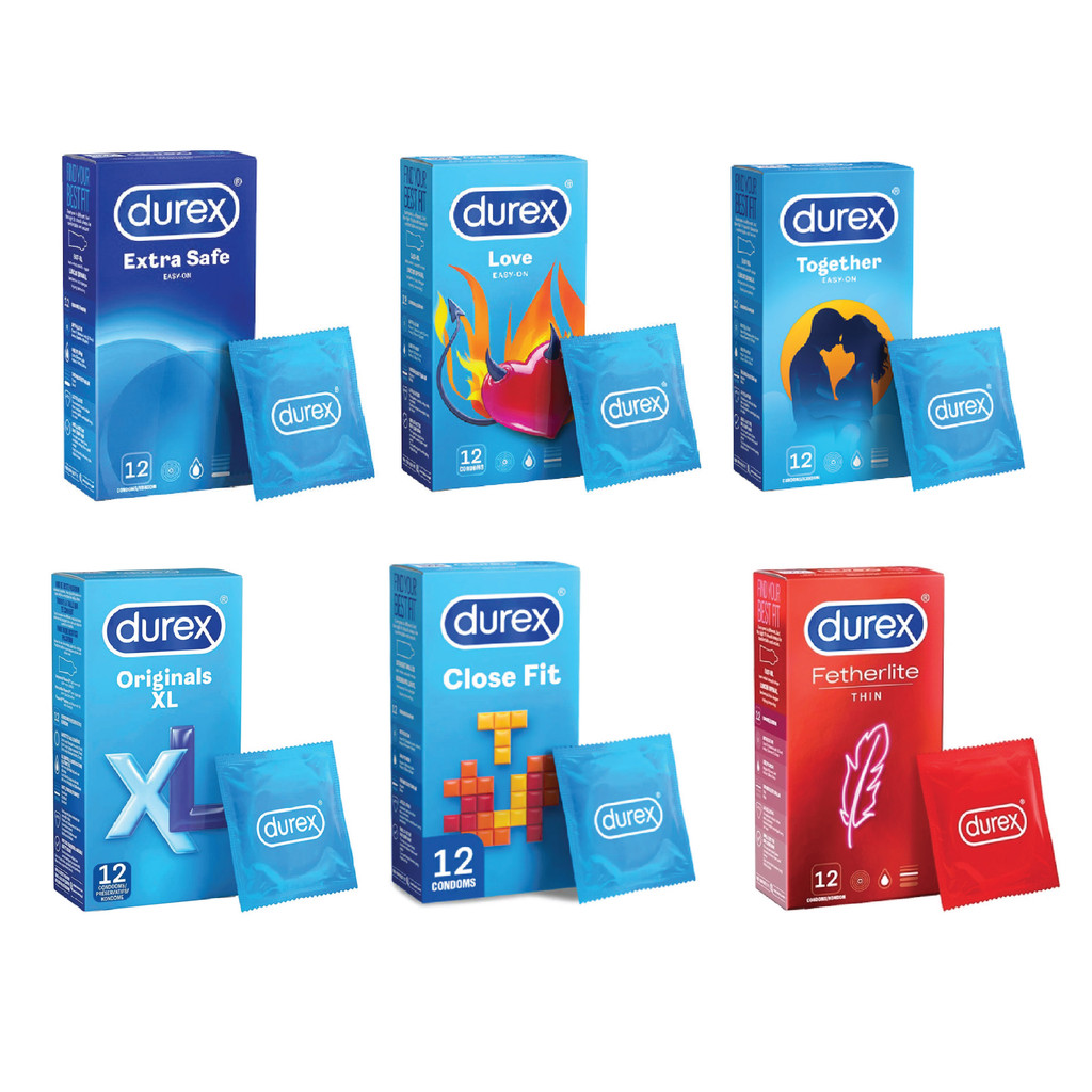 Durex Condom 12pcs/box | Shopee Malaysia