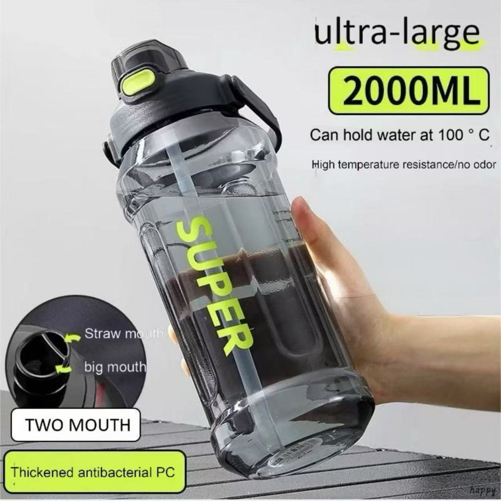 CS_ SUPER 2L BIG Water Bottle Drinking Botol Air Besar Air Botol ...