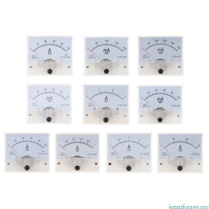 jenniferagg.my Analog Current Panel 85C1 Amp Ammeter Gauge Milliamp ...