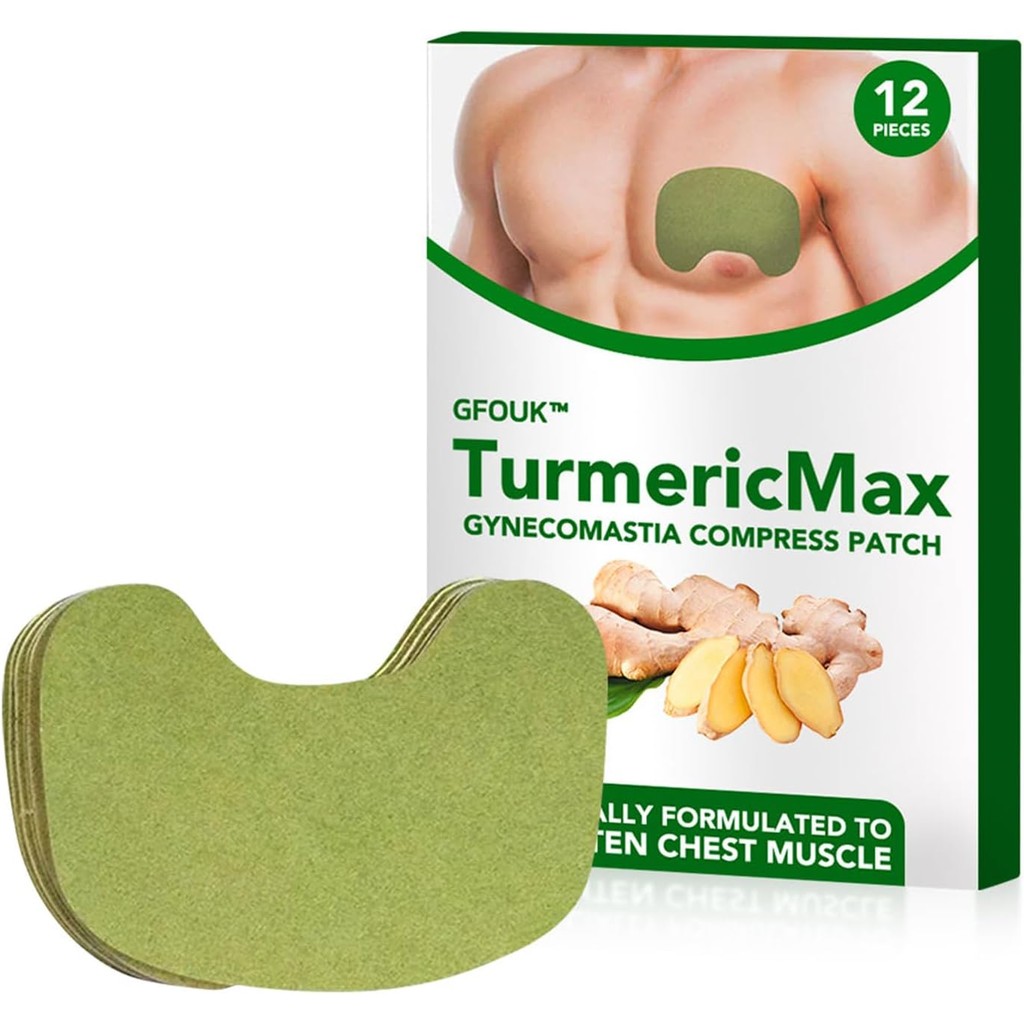 Gynecomastia Compress Patch - Ginger Cream for Men, Tightening and ...