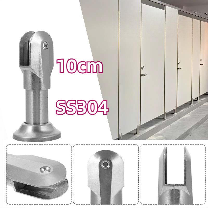10cm Phenolic Cubicle Toilet Leg, Strong and Stable Stainless Bathroom ...