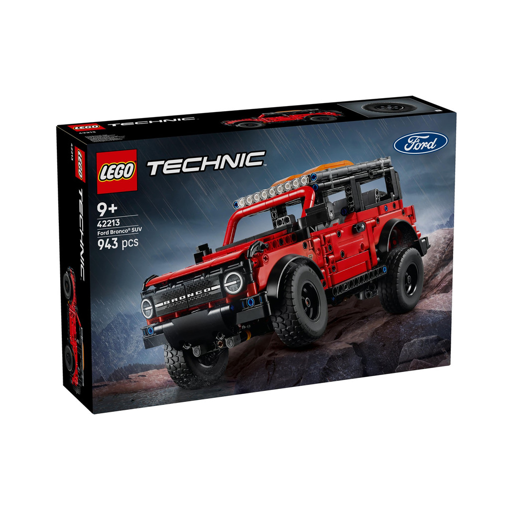 LEGO 42213 Technic Ford Bronco SUV Building Toy Set (943 Pieces ...