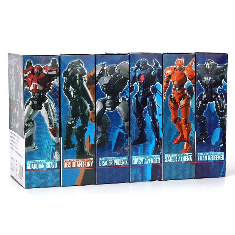 Pacific Rim 2 Obsidian Sabre Athena Wanderer Action Figure Model Hiasan ...
