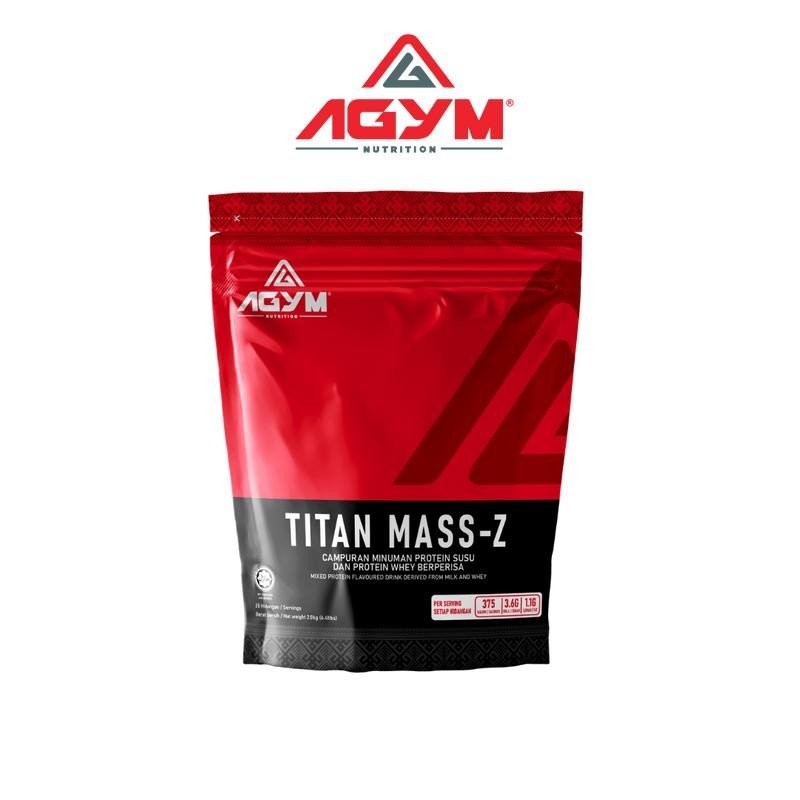 TITAN MASS-Z - 2kg Protein HALAL JAKIM dari Agym Nutrition | Shopee ...