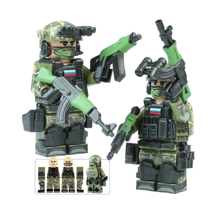 Compatible with Lego Military Special Forces Russian Army Alpha ...