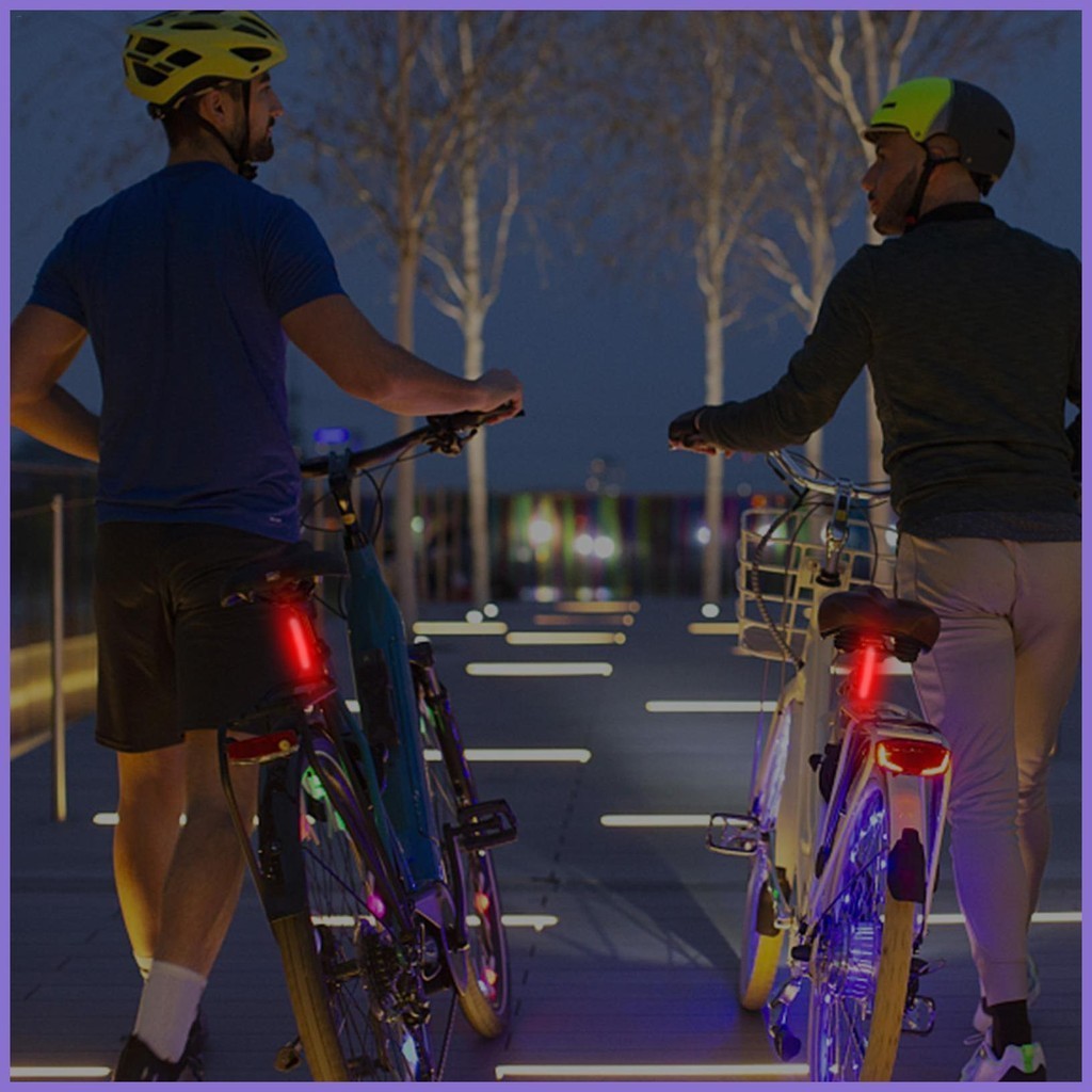 Flashing Bike Light Rear Bike Rear Light Rechargeable Powered By USB ...