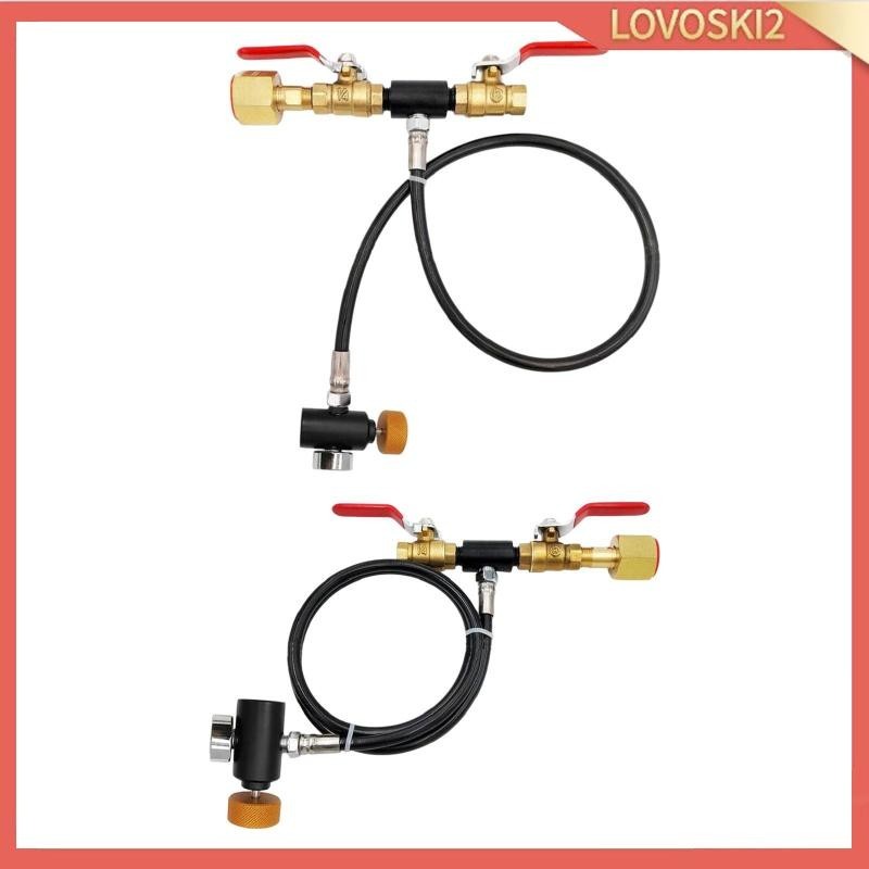 [LovoskiacMY] CO2 Cylinder Refill Adapter Bottle Connector Quick ...