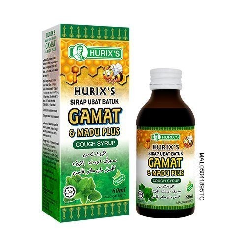 HURIX'S UBAT BATUK GAMAT MADU PLUS 60ML/100ML/180ML | Shopee Malaysia