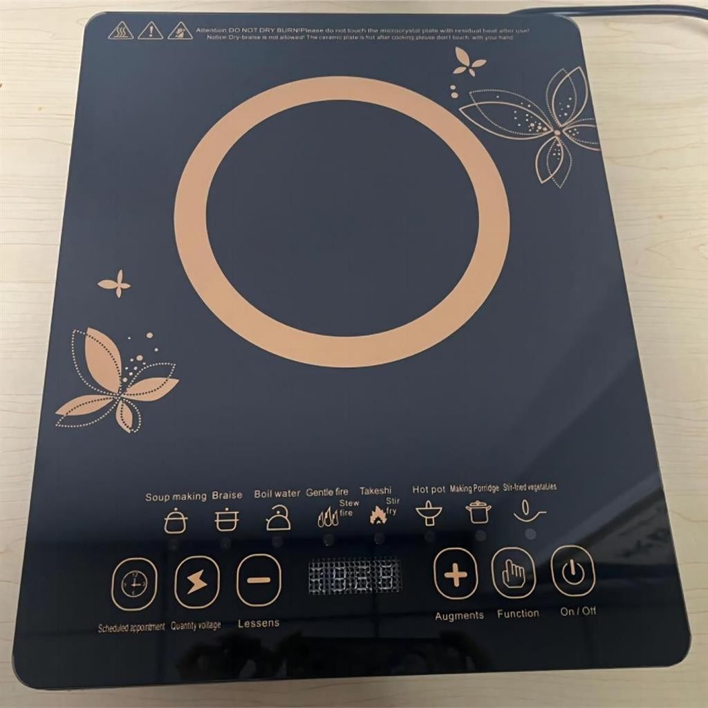 Cross-border English Version Induction Cooker Foreign Trade High-Power ...