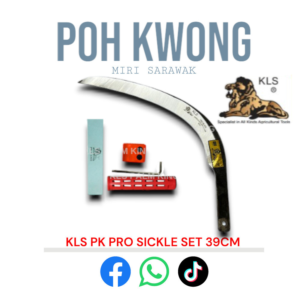KLS Palm King/PK Pro Set 39cm (Upgraded Palm King Blade)/ Palm Oil ...