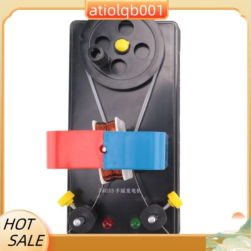 DIY Hand Electricity Generator Model AC-DC Electric Generator Physical ...