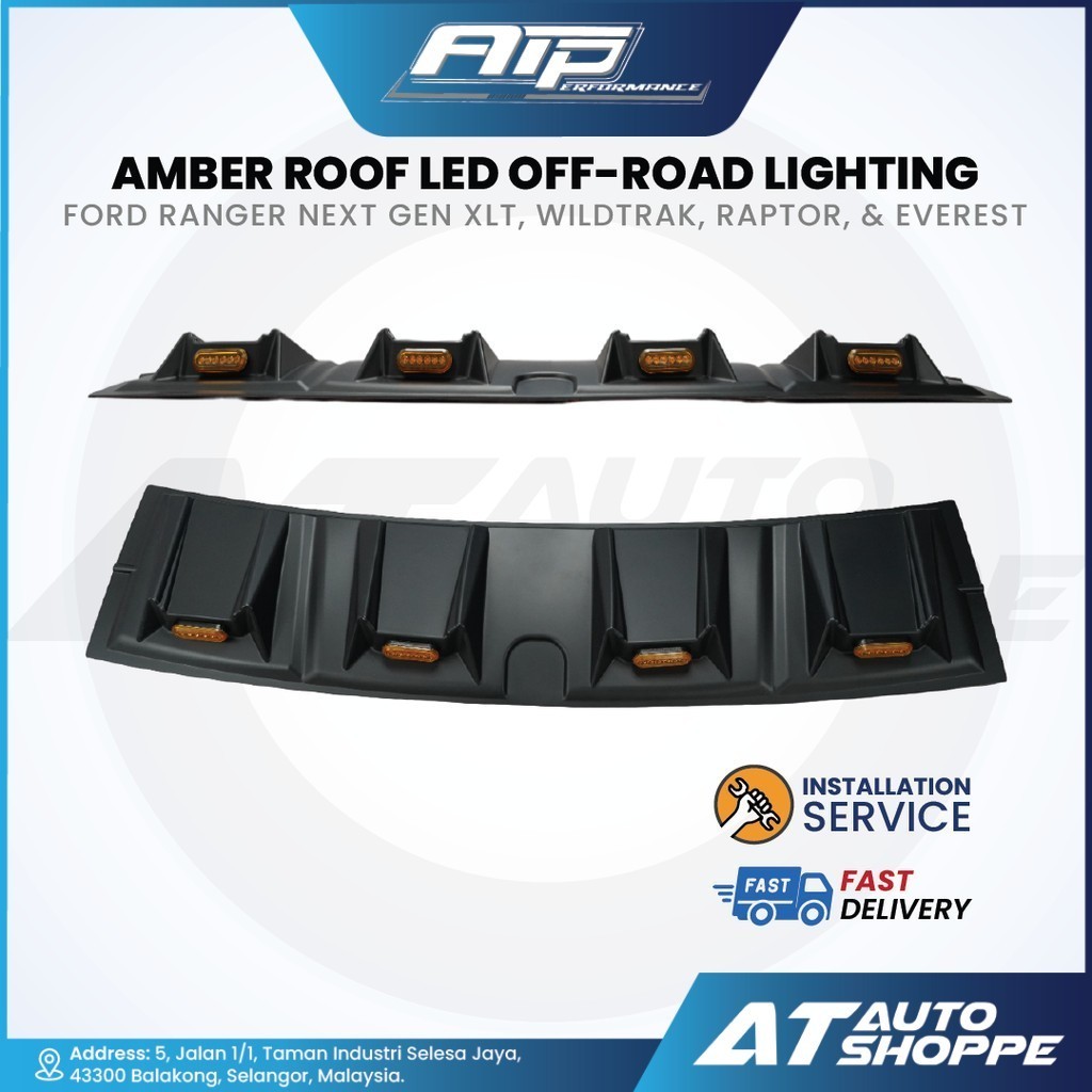 ATP Amber Roof LED Off-Road Lighting for Ford Ranger Next Gen XLT ...
