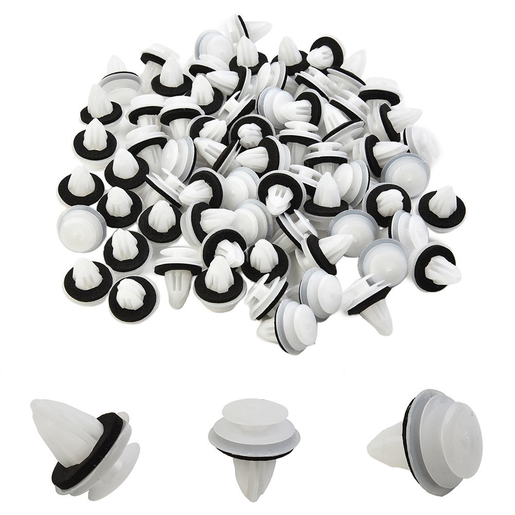 {SUFA} 100Pcs Retaining Door Panel Clips Bumper Clips Interior Fender ...
