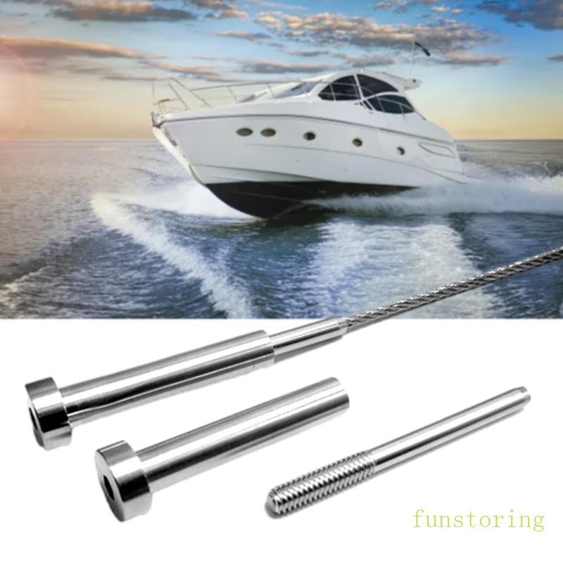 FUN Stainless Steel Cable Railing Thread Fittings Wire Rope Tensioner ...