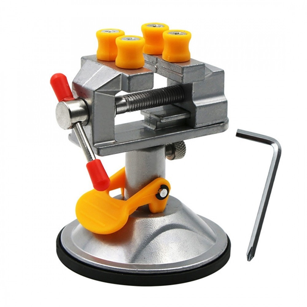 Bench Table Vises Small wrench Fixing Tools Mini Vice Suction Craft ...