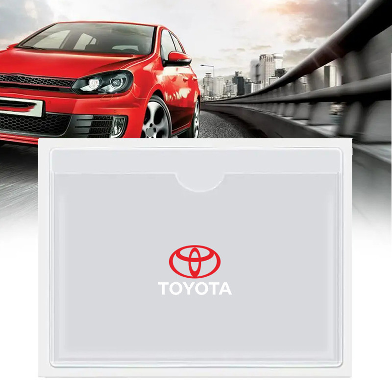 [Ready Stock] 2pcs/set 12x9cm Toyota Logo Self-adhesive Label Bag ...